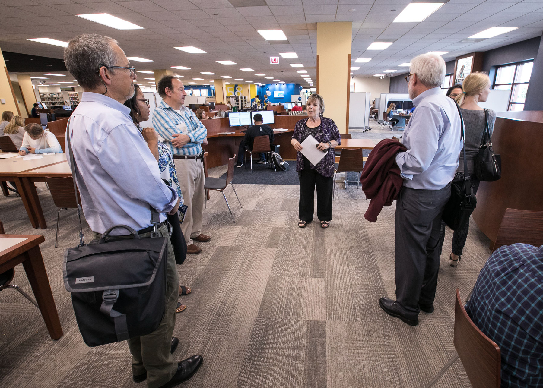 University celebrates new renovations to the DePaul University library ...