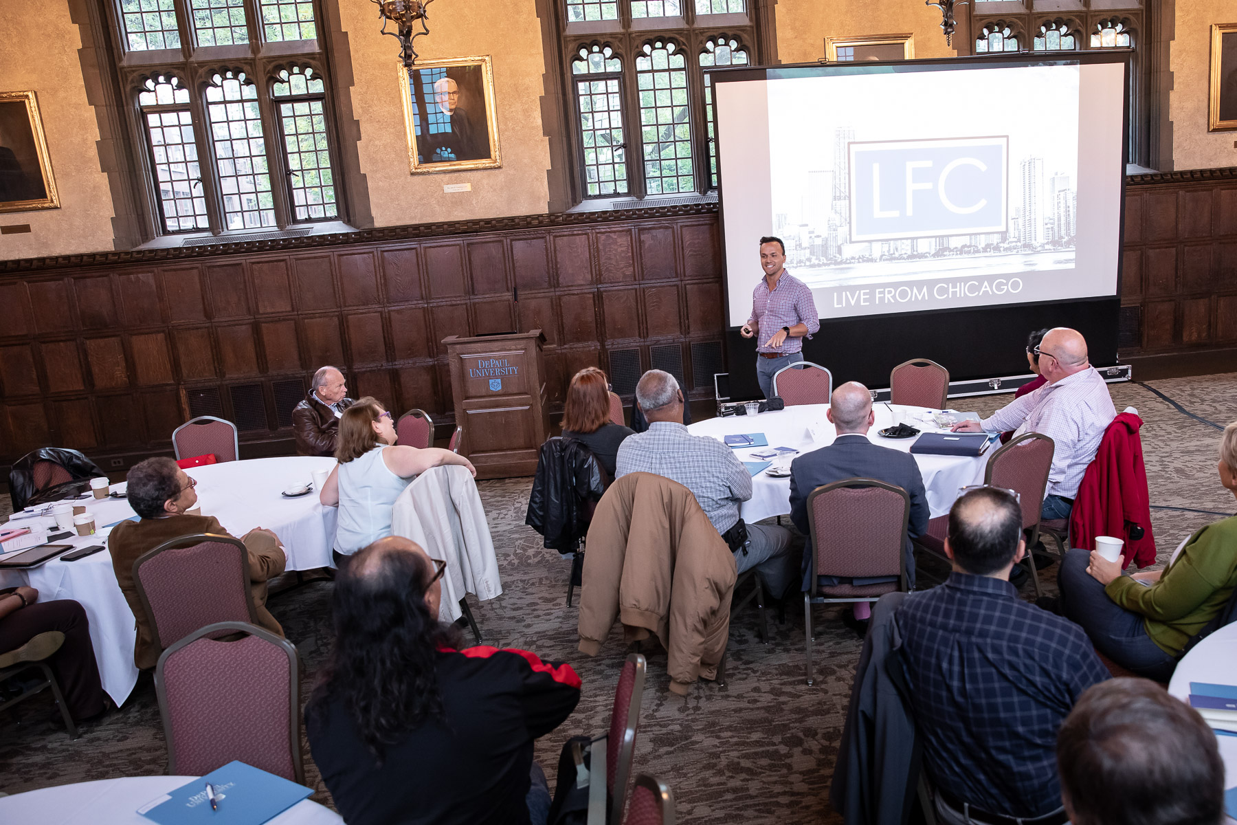 Annual Faculty Round-Table Conference | Multimedia | DePaul University ...
