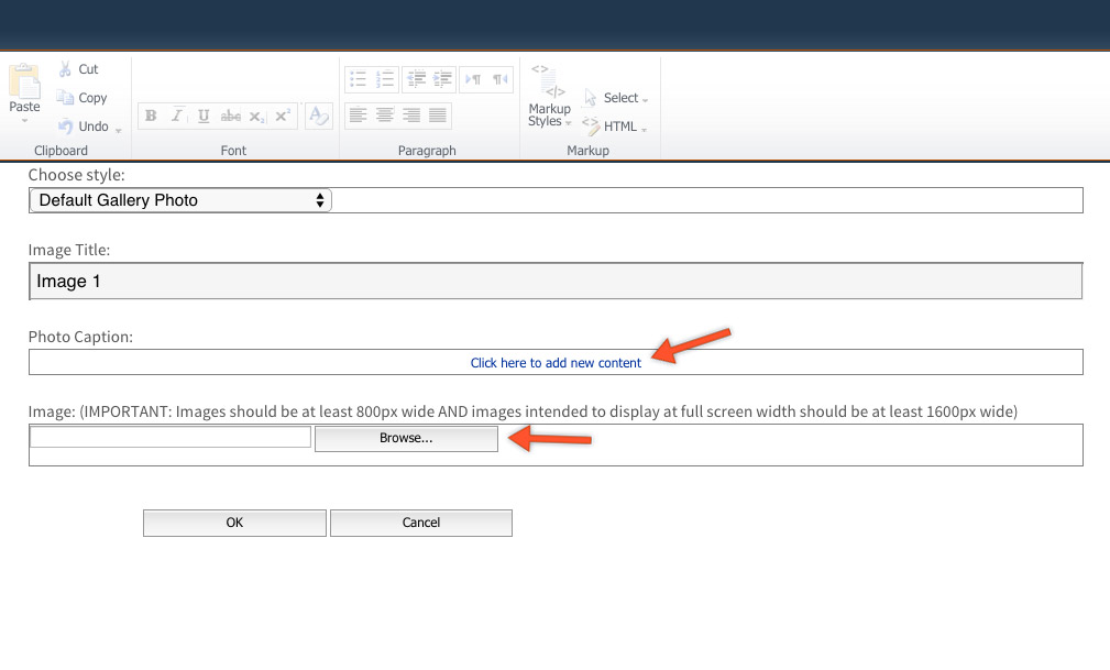 Instructions | Photo or Video Gallery | Web Parts | SharePoint ...