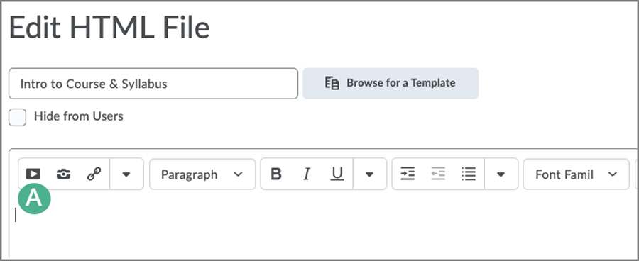 Embedding a Video from a Previous Section | Panopto | Tools ...